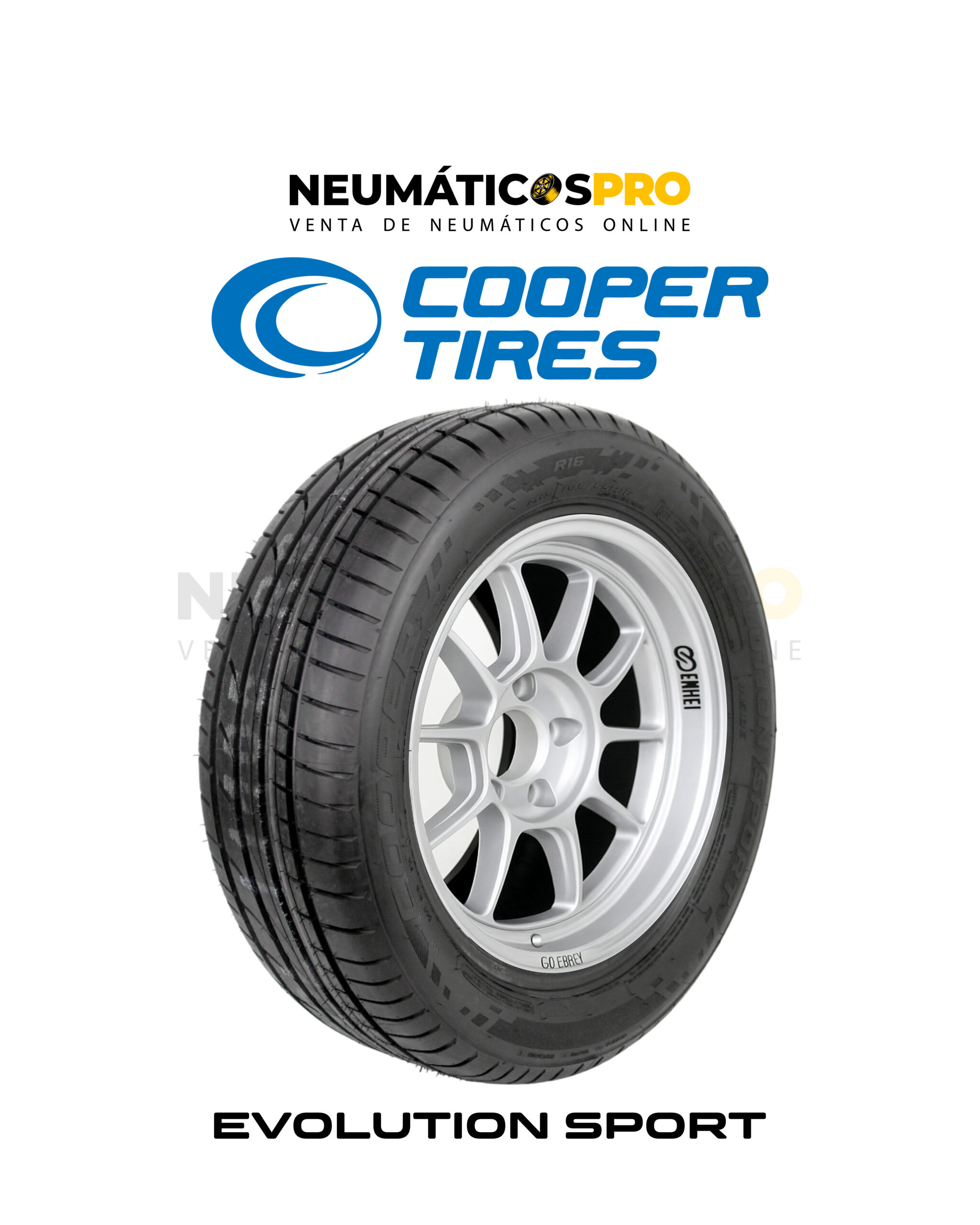 NEUMATICOS 215/45R17 COOPER EVOLUTION SPORT 91H UNIDAD - NeumaticosPro