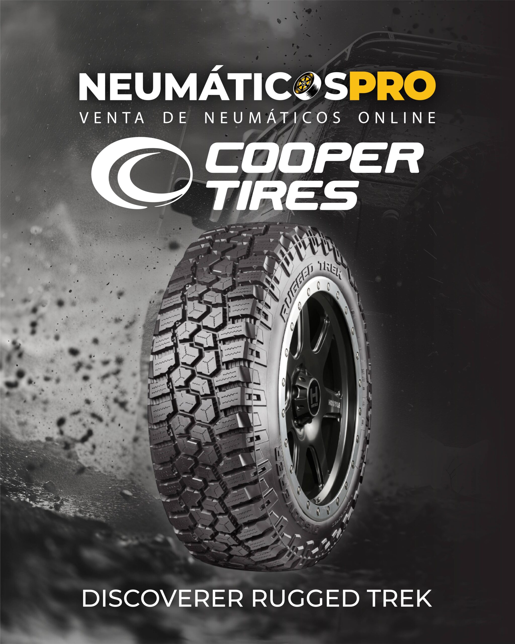 NEUMATICOS 35X12.50R20LT COOPER DISCOVERER RUGGED - NeumaticosPro