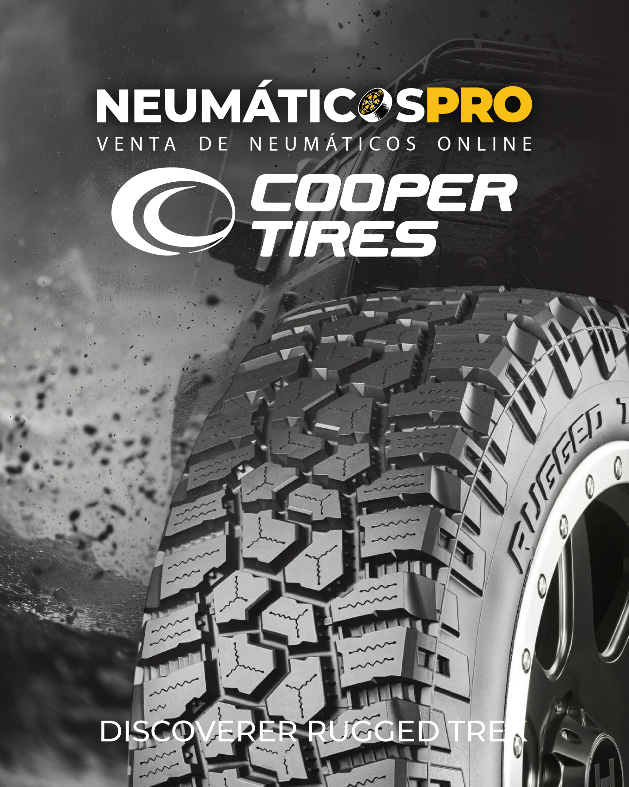 NEUMATICOS 265/70R17 COOPER DISCOVERER RUGGED TREK UNIDAD - NeumaticosPro